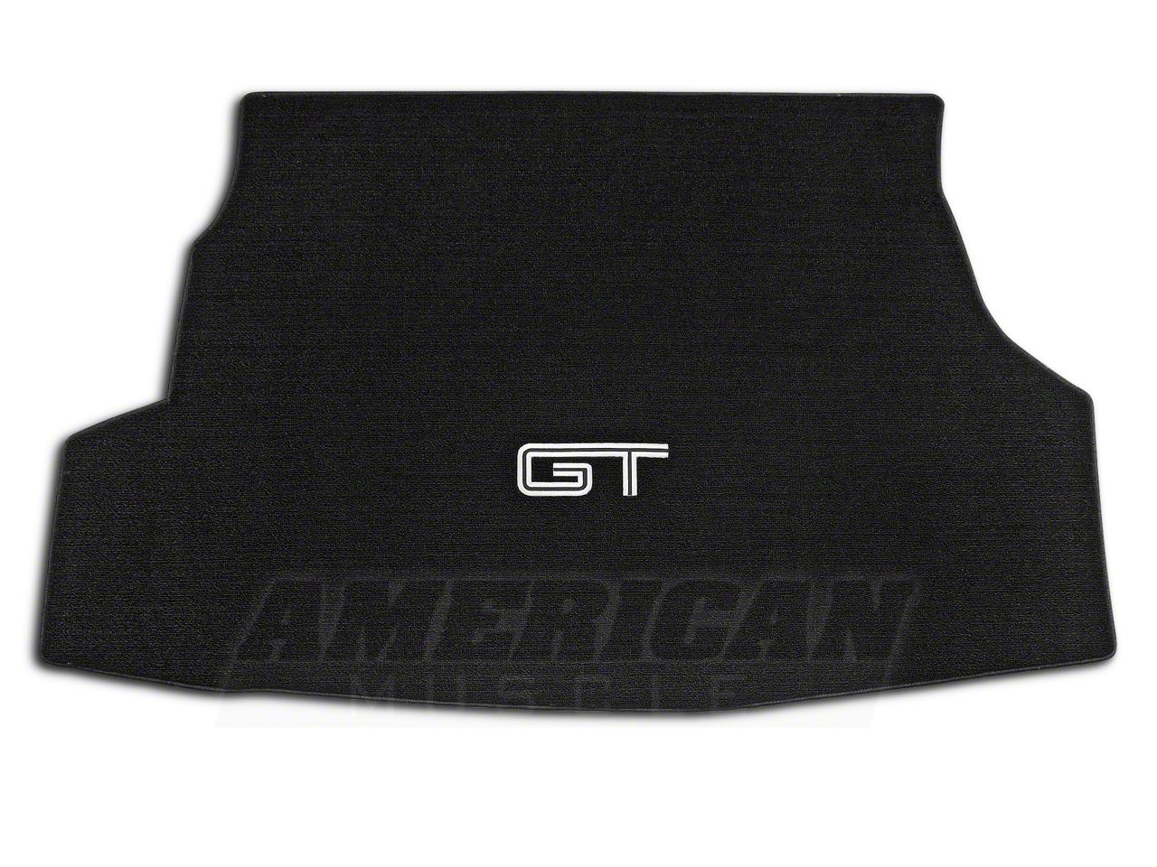 TruShield Mustang Trunk Mat w/ GT Logo - Black F031041999 (10-12 ...