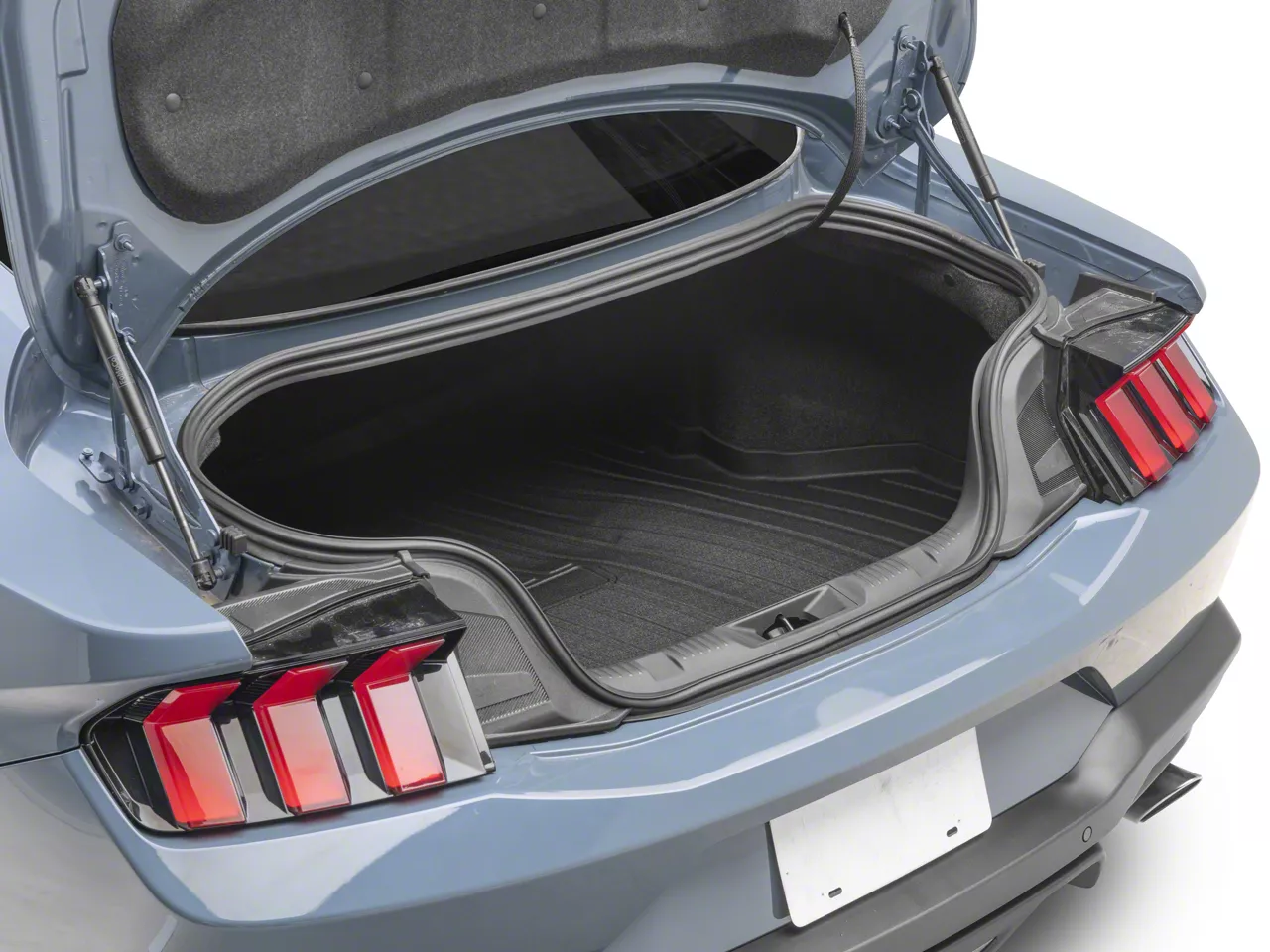 TruShield Mustang TPE Trunk Liner; Black 467033 (24-26 Mustang w/o ...