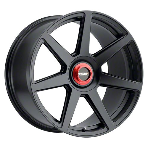TSW Mustang Evo-T Matte Black Wheel; 20x9; 35mm Offset 2090EVT355114M76 ...