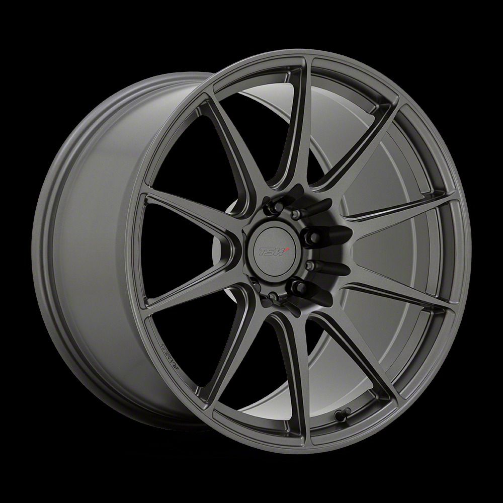 TSW Mustang Kemora Gloss Black Wheel; 18x9.5; 25mm Offset ...