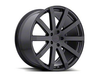 TSW Mustang Brooklands Matte Black Wheel; 19x8; 40mm Offset ...