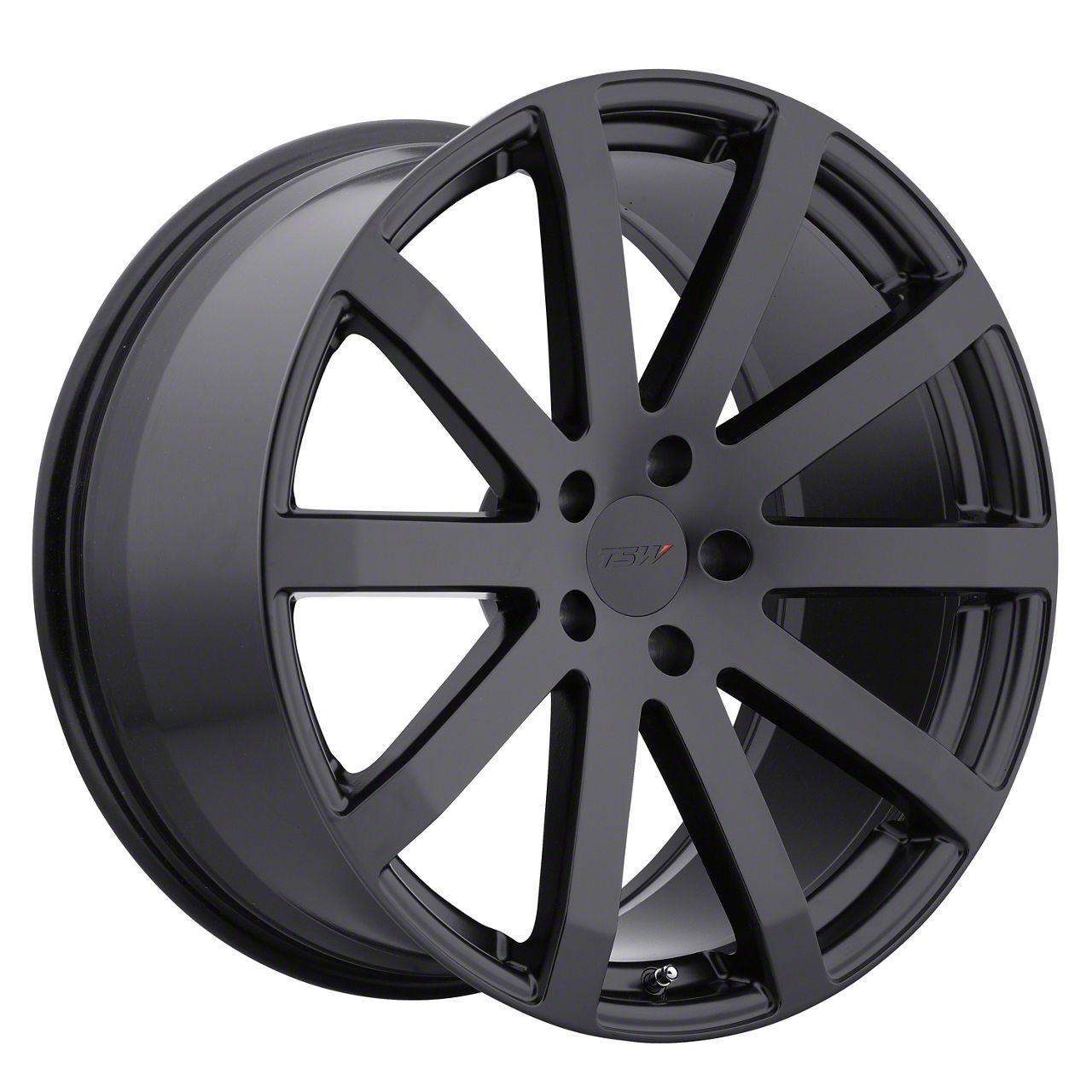 TSW Mustang Brooklands Matte Black Wheel; 20x8.5; 40mm Offset ...