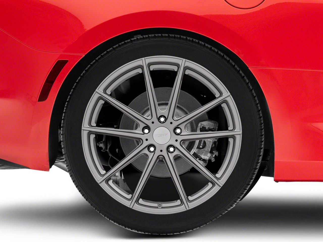 TSW Camaro Bathurst Gloss Gunmetal Wheel; Rear Only; 20x10; 35mm Offset ...