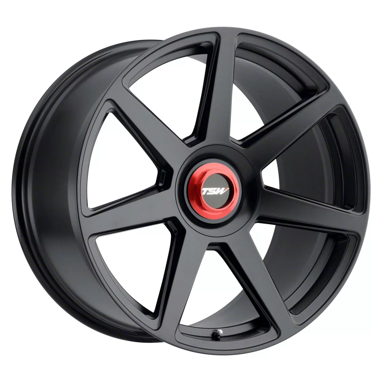TSW Mach-E Evo-T Matte Black Wheel; 19x8.5; 40mm Offset ...