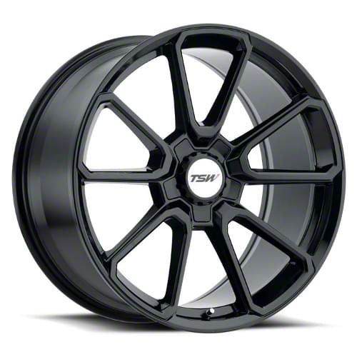 TSW Mach-E Sonoma Gloss Black Wheel; 20x8.5; 40mm Offset ...