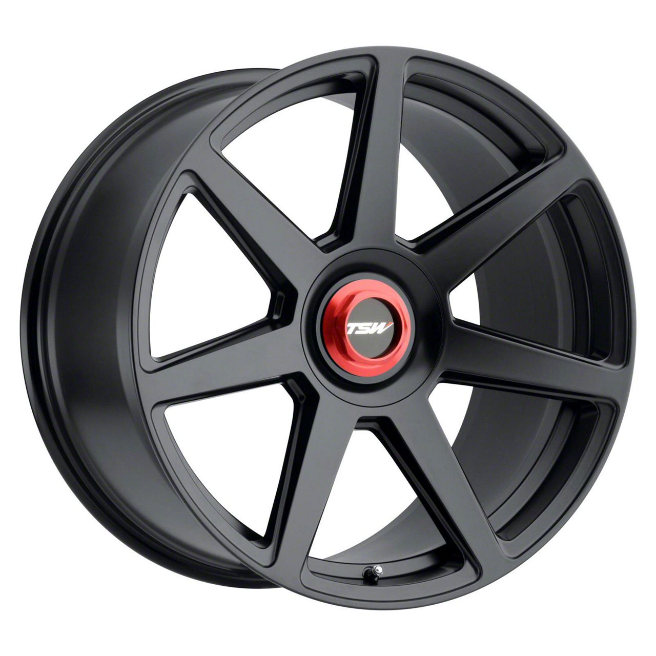 TSW Mustang Evo-T Matte Black Wheel; Rear Only; 20x10.5 ...