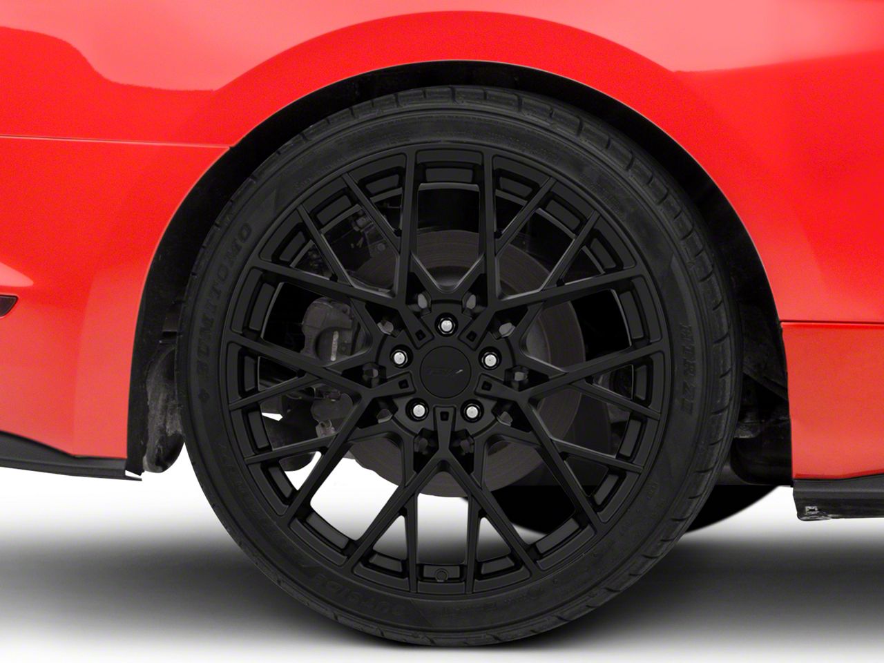 TSW Mustang Sebring Matte Black Wheel; Rear Only; 20x10; 25mm Offset ...