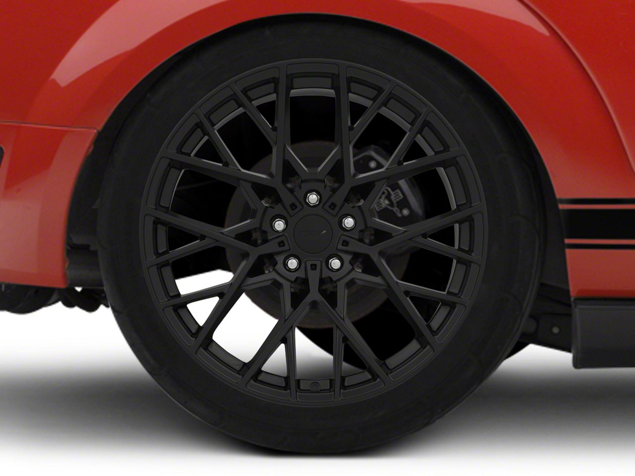 TSW Mustang Sebring Matte Black Wheel; Rear Only; 20x10; 40mm Offset ...