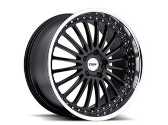 TSW Mustang Silverstone Gloss Black Wheel; 20x8.5 2085SIL405114B76 (15 ...