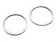 SpeedForm Mustang Tweeter Speaker Trim Rings; Polished 389292 (15-23 ...