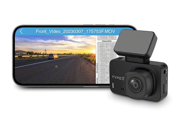 TYPE S Mustang S403 4K UHD Dashcam with 60FPS Recording BT533206-1 ...