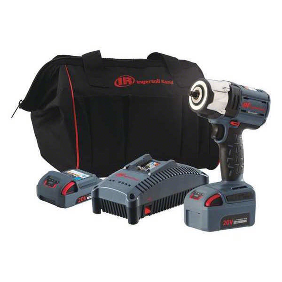 Universal AM 20V Mid-Torque Cordless Impact Wrench Kit; 3/8-Inch - Free ...