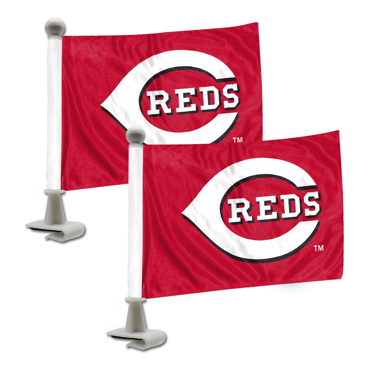 Universal AM Ambassador Flags with Cincinnati Reds Logo; Red (Universal ...