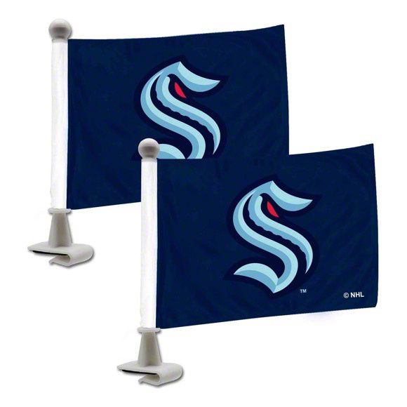 Universal AM Ambassador Flags with Seattle Kraken Logo; Blue (Universal ...