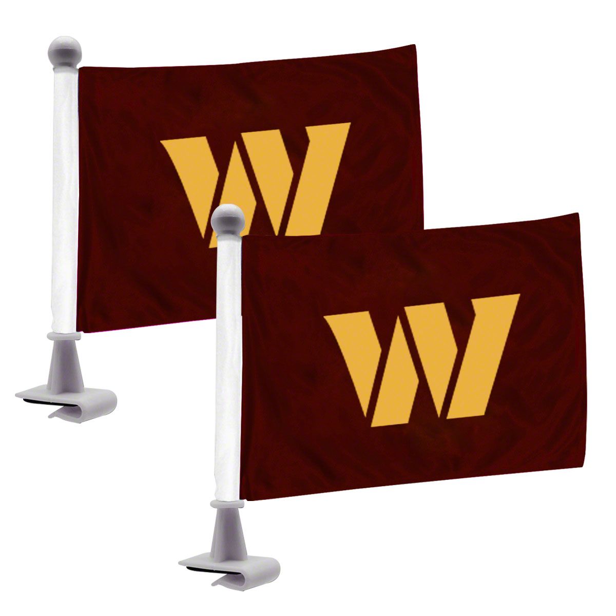 Universal AM Ambassador Flags with Washington Commanders Logo; Burgandy ...