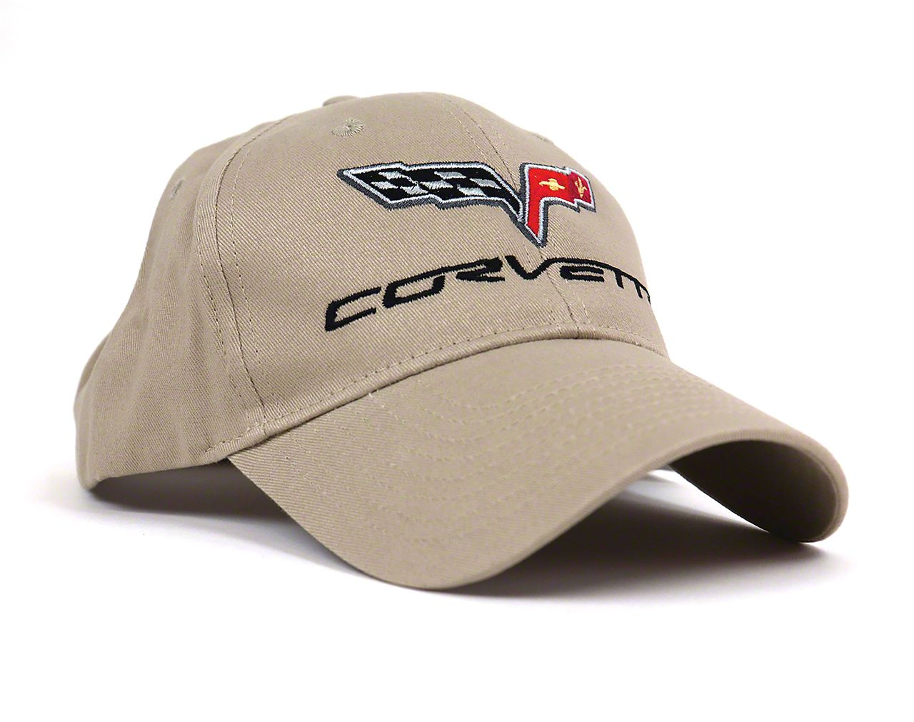 Universal AM C6 Logo Hat; Stone - Free Shipping