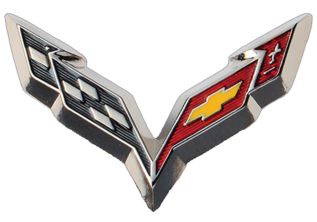 Universal AM C7 Beveled Lapel Pin - Free Shipping