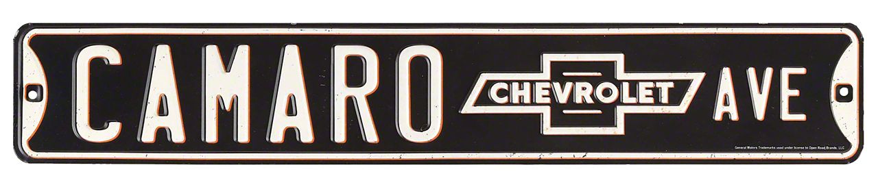 Universal AM Camaro Street Sign - Free Shipping