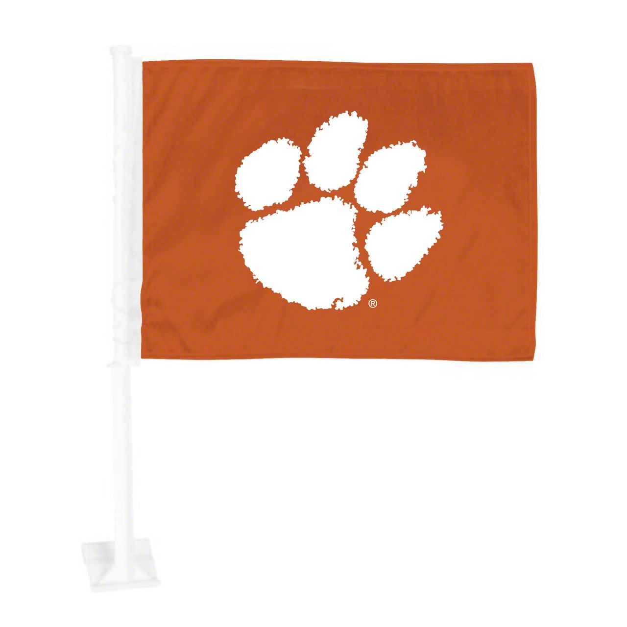 Universal AM Car Flag with Clemson University Logo; Orange (Universal ...