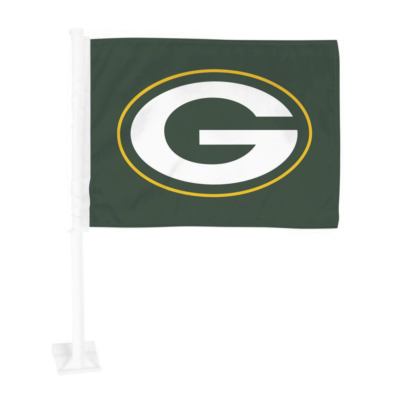 Universal AM Car Flag with Green Bay Packers Logo; Green (Universal ...