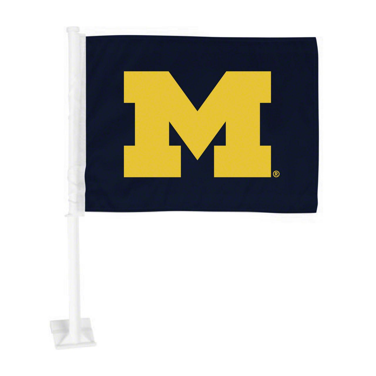 Universal AM Car Flag with University of Michigan Logo; Navy (Universal ...