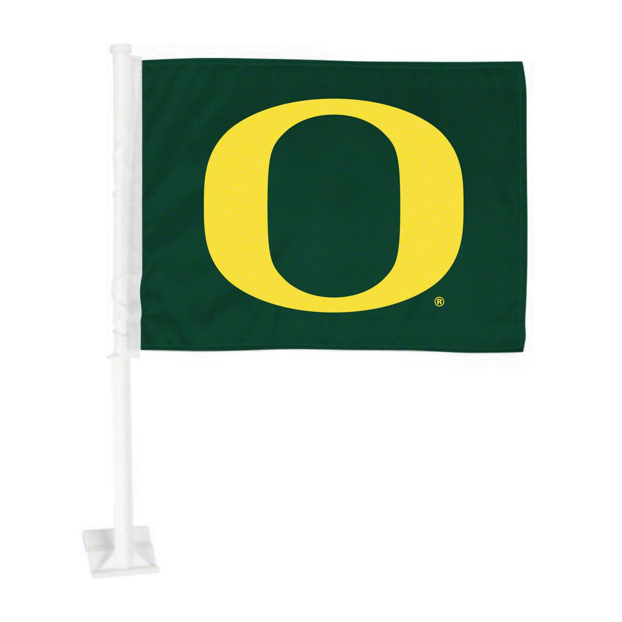 Universal AM Car Flag with University of Oregon Logo; Green (Universal ...