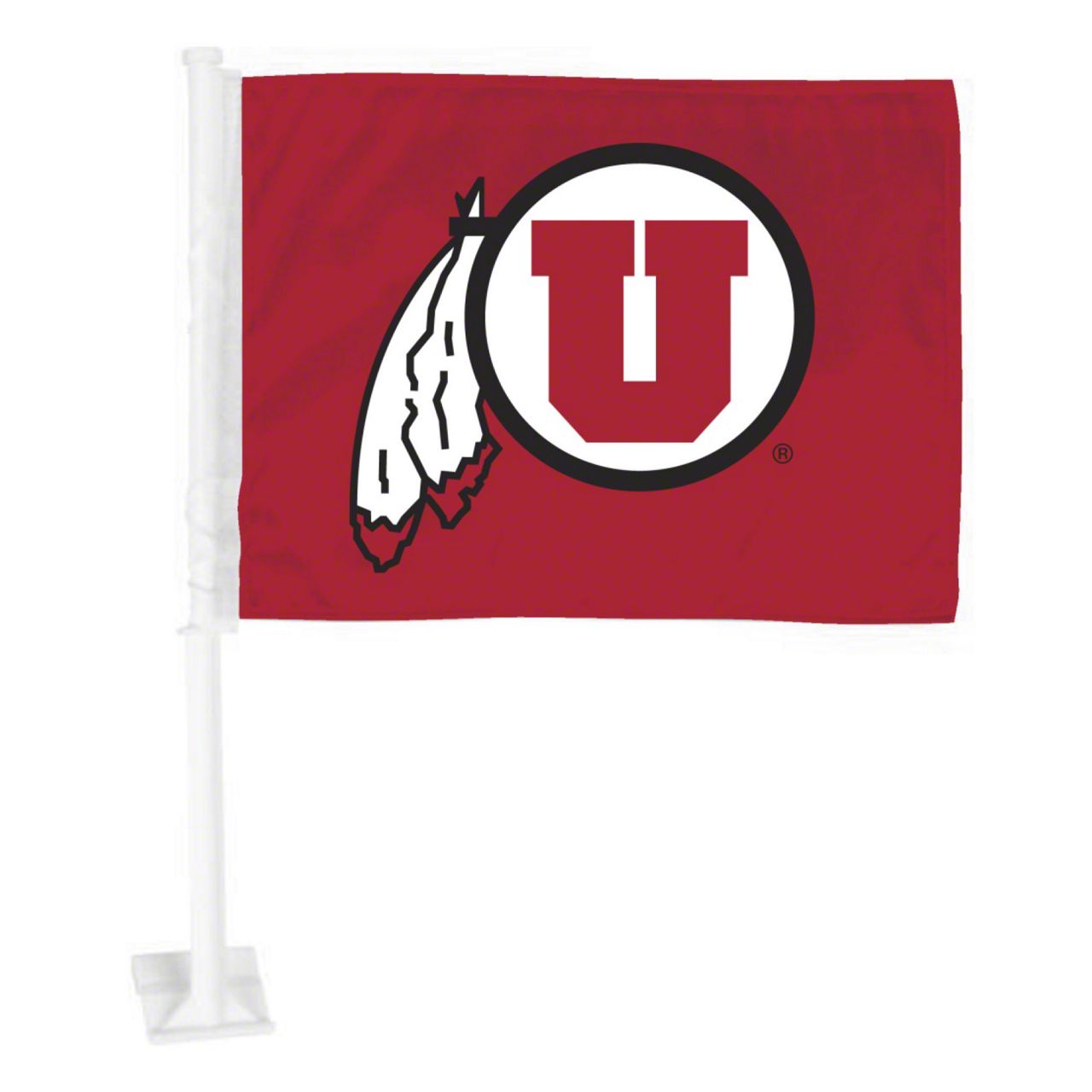 Universal AM Car Flag with University of Utah Logo; Red (Universal ...