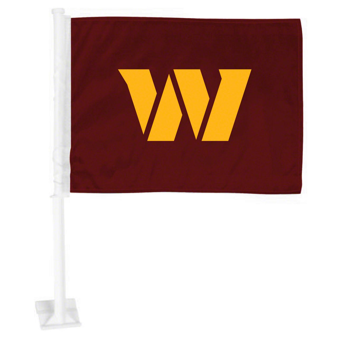 Universal AM Car Flag with Washington Commanders Logo; Burgandy ...