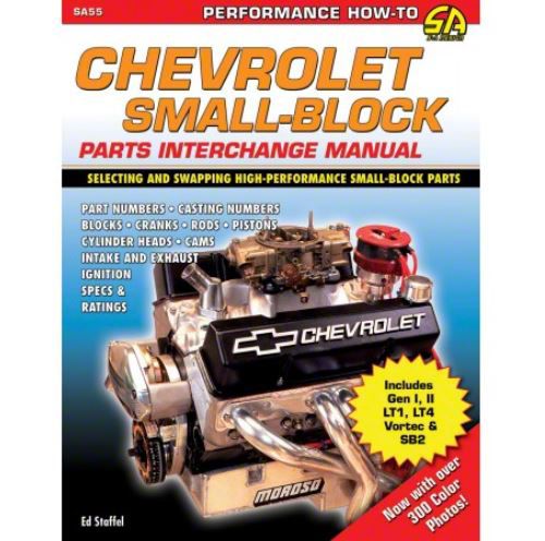 Universal AM Chevrolet Small Block Parts Interchange Manual - Free Shipping