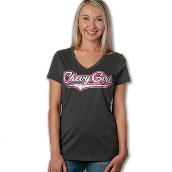 Universal AM Chevy Girl Glitter T-Shirt - Free Shipping