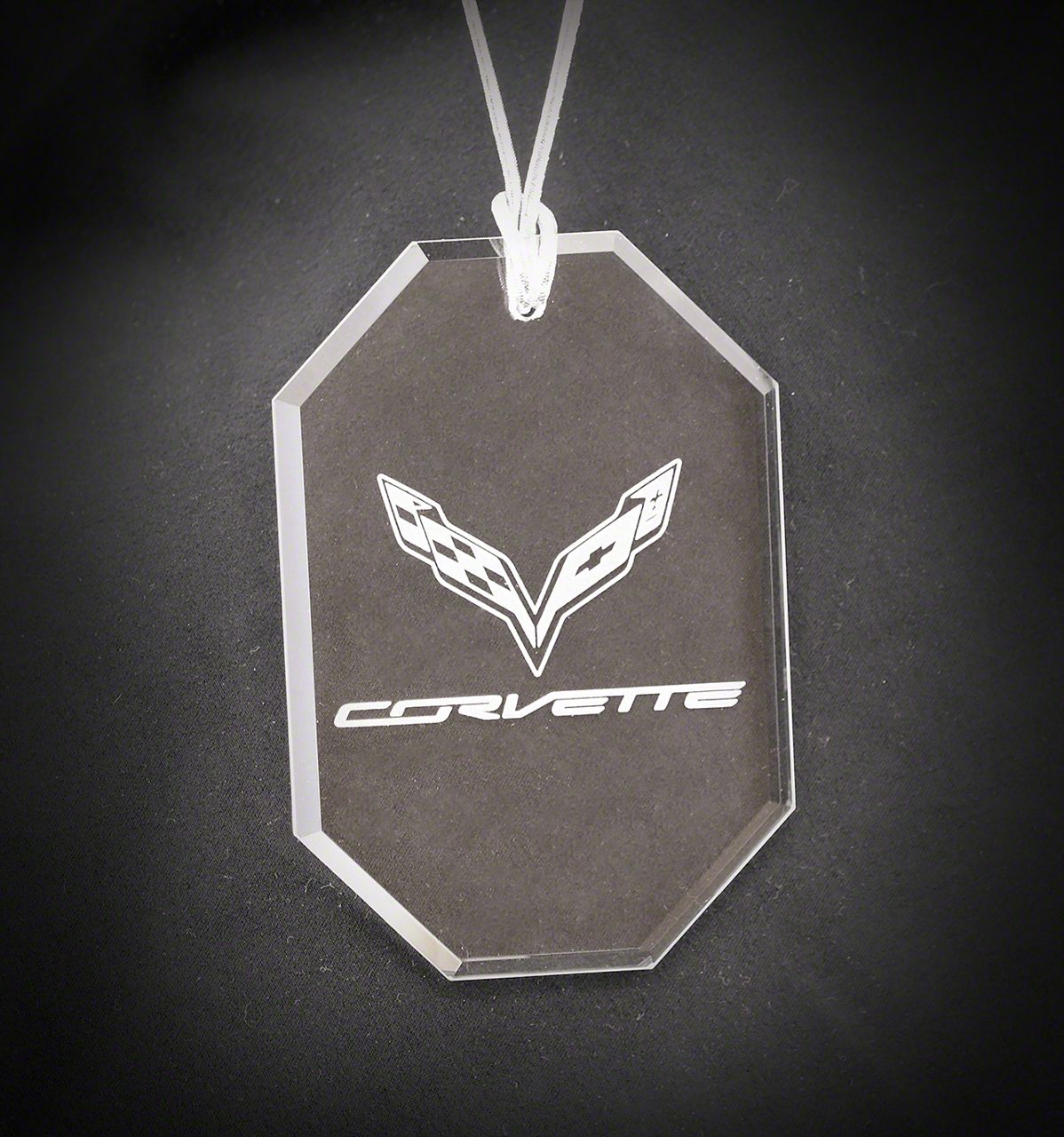 Universal AM Engraved Octagon Ornament with C7 Logo - Free Shipping