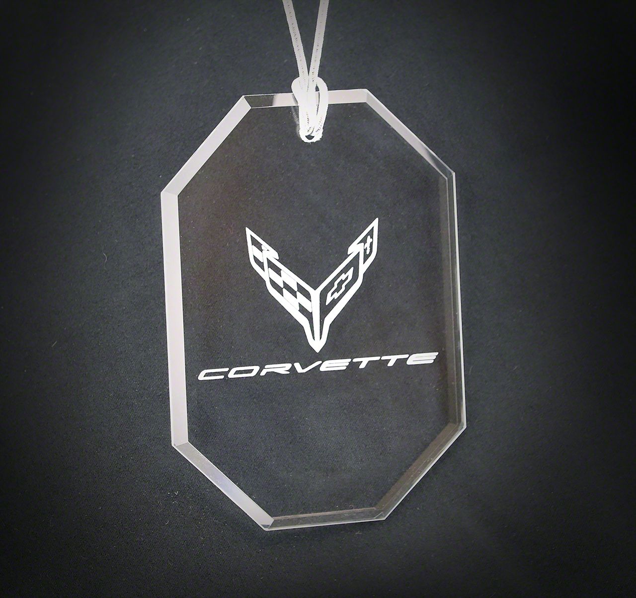 Universal AM Engraved Octagon Ornament with C8 Logo - Free Shipping