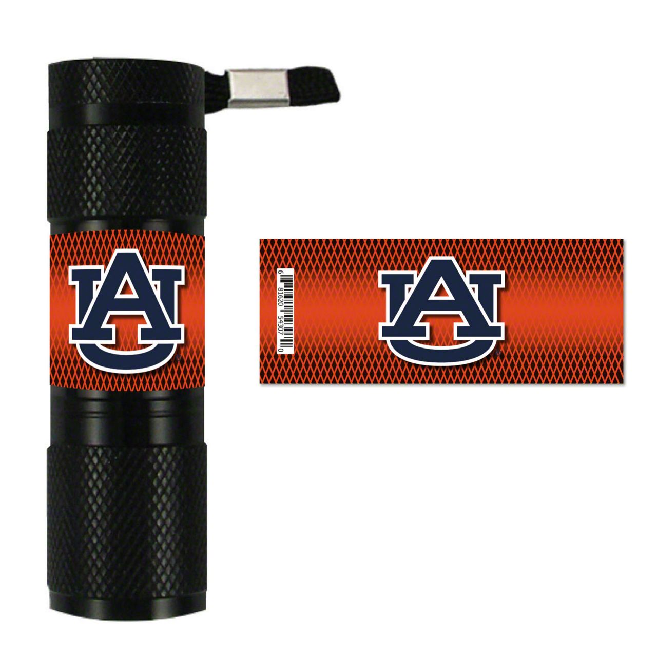 Universal AM Flashlight with Auburn University Logo; Orange - Free Shipping