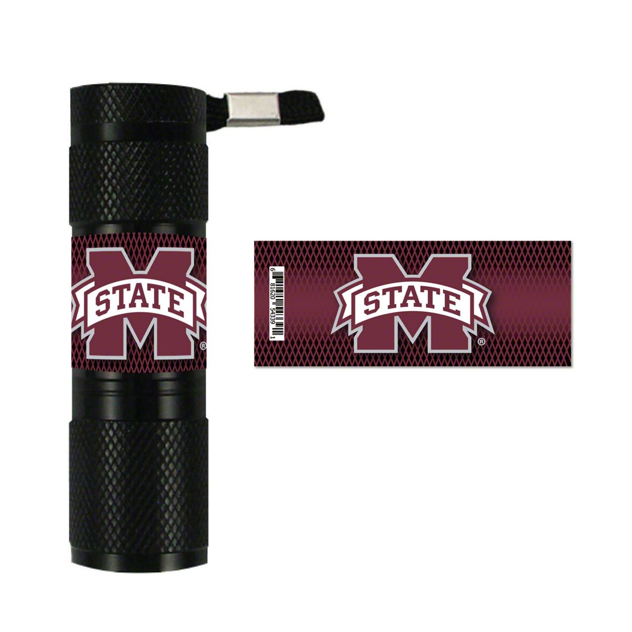 Universal AM Flashlight with Mississippi State University Logo; Maroon ...