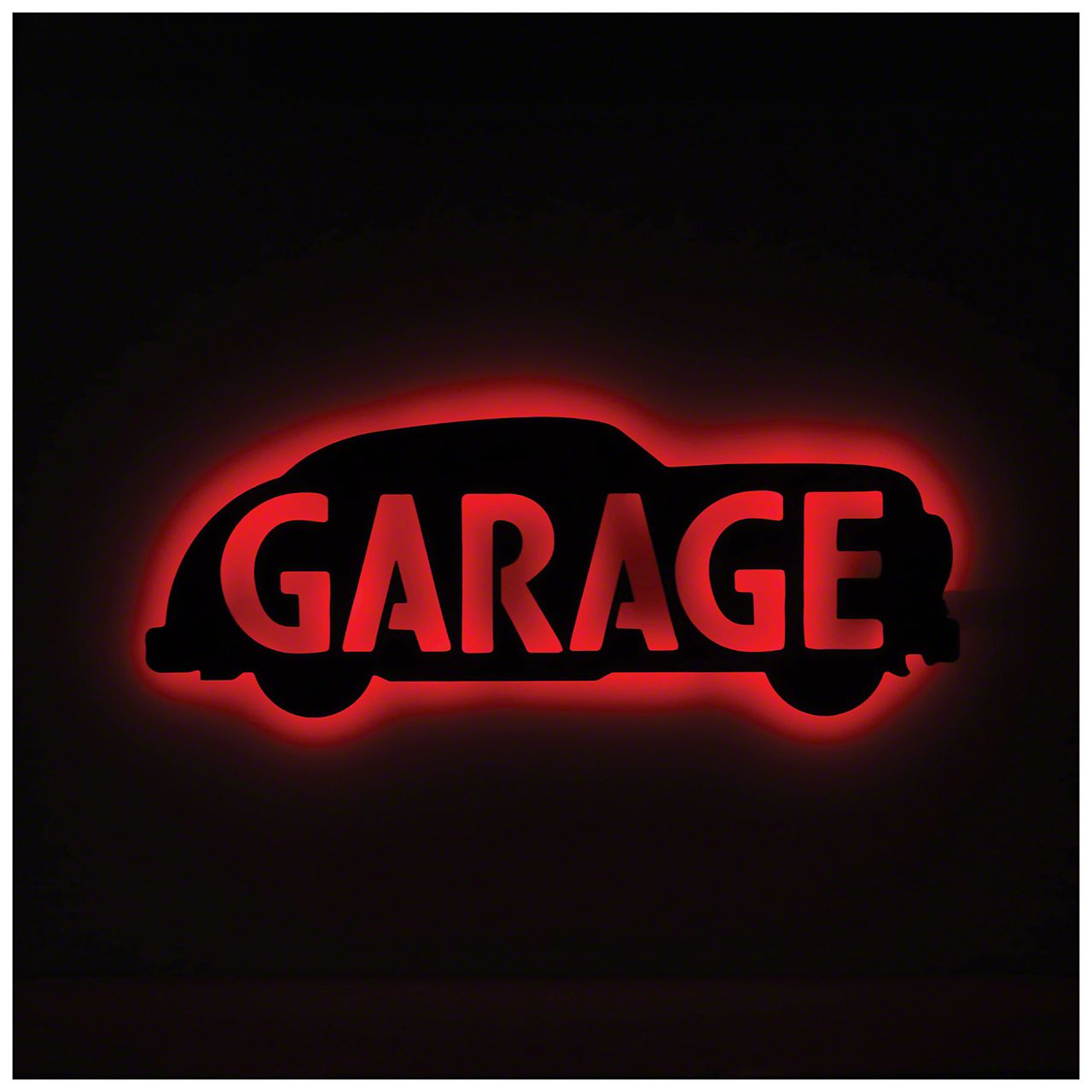 Universal AM Garage Sign; Backlit MDF - Free Shipping