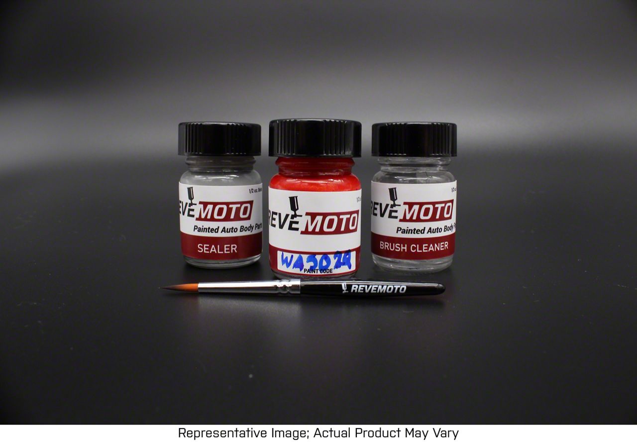 Universal AM GM Base and Clear Coat Touchup Kits; Victory Red; WA9260 ...
