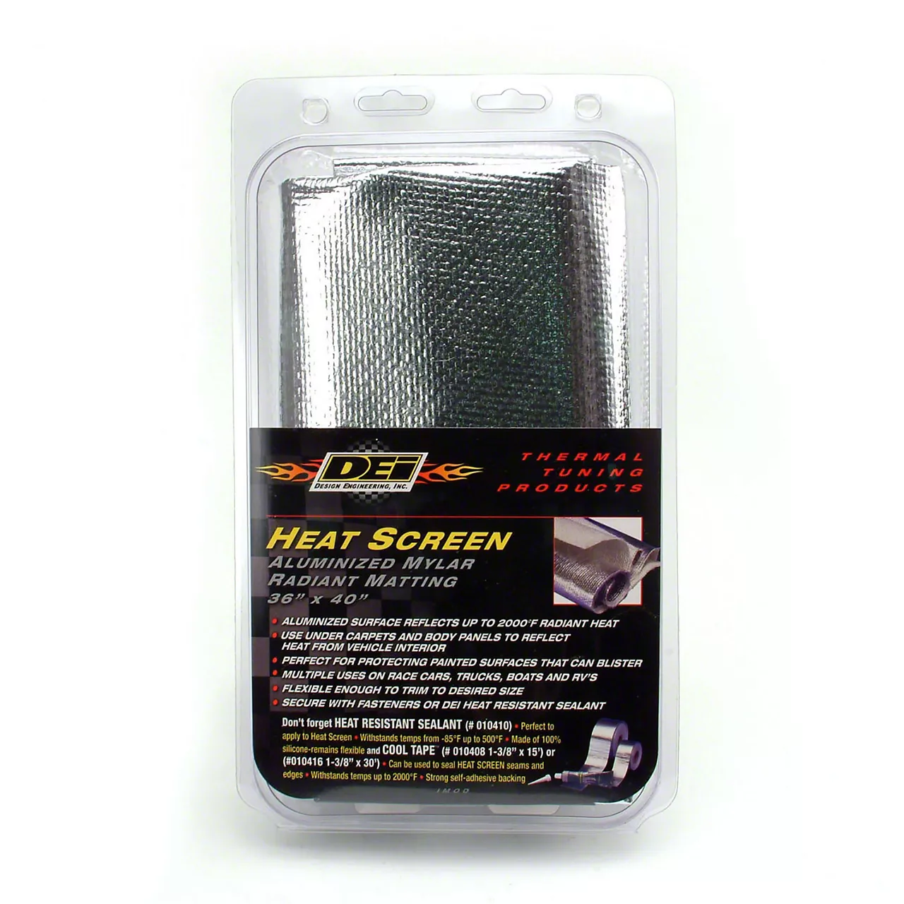 Universal AM Heat Screen without Adhesive; 36-Inch x 40-Inch (Universal ...