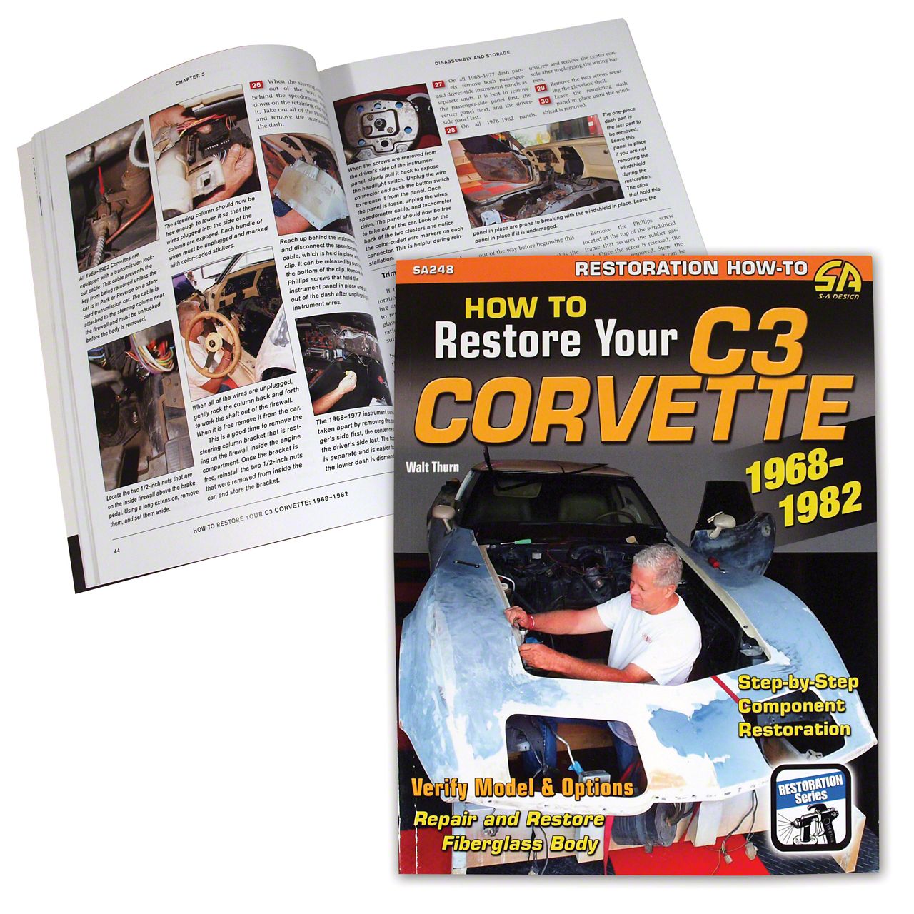 Universal AM How To Restore Your Corvette Book - Free Shipping