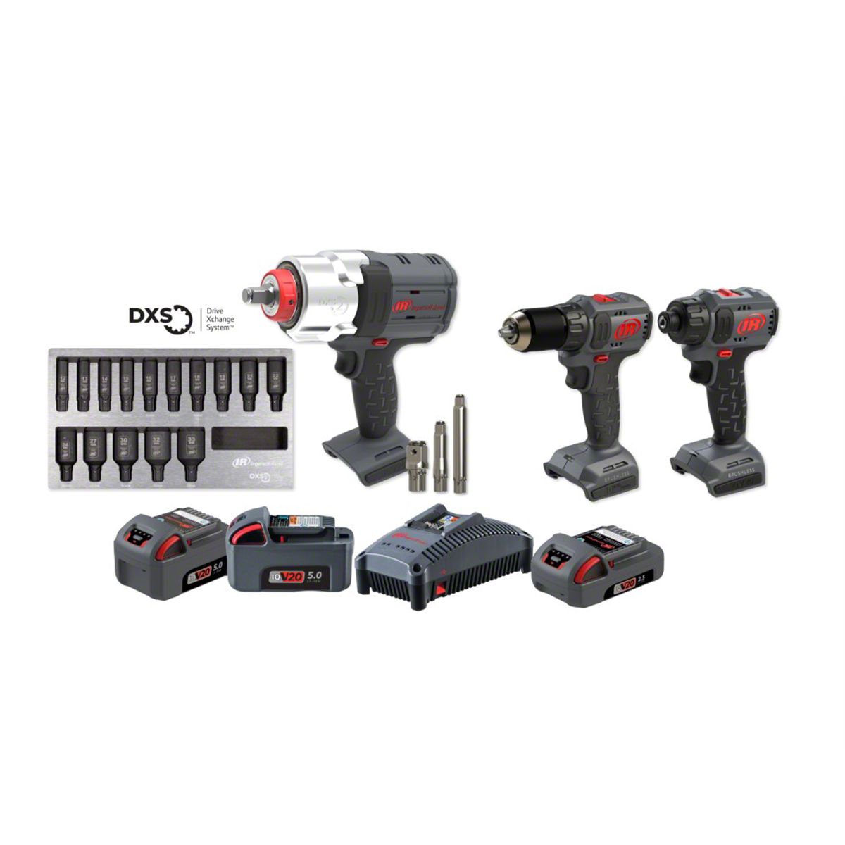 Universal AM IQV20 20V Impact Wrench Cordless Power Tool Kit - Free ...