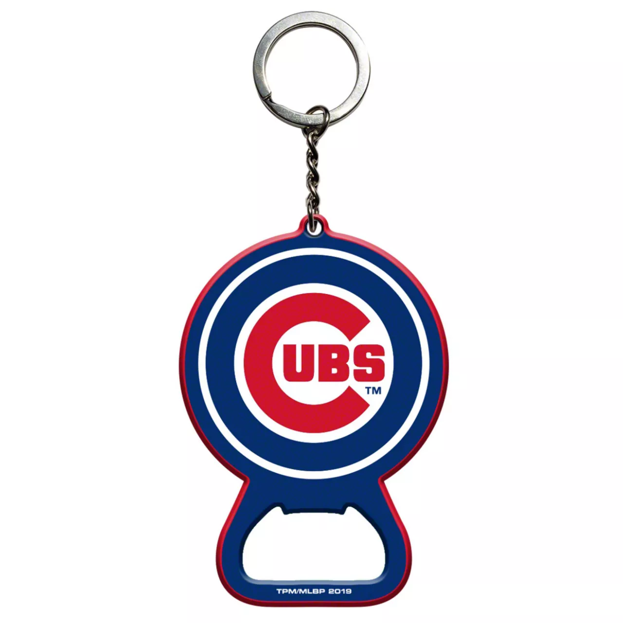 Universal AM Keychain Bottle Opener with Chicago Cubs Logo; Blue - Free ...