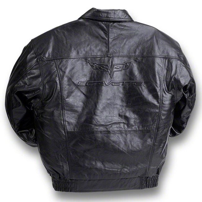 Universal AM Lambskin Embossed Bomber Jacket - Free Shipping