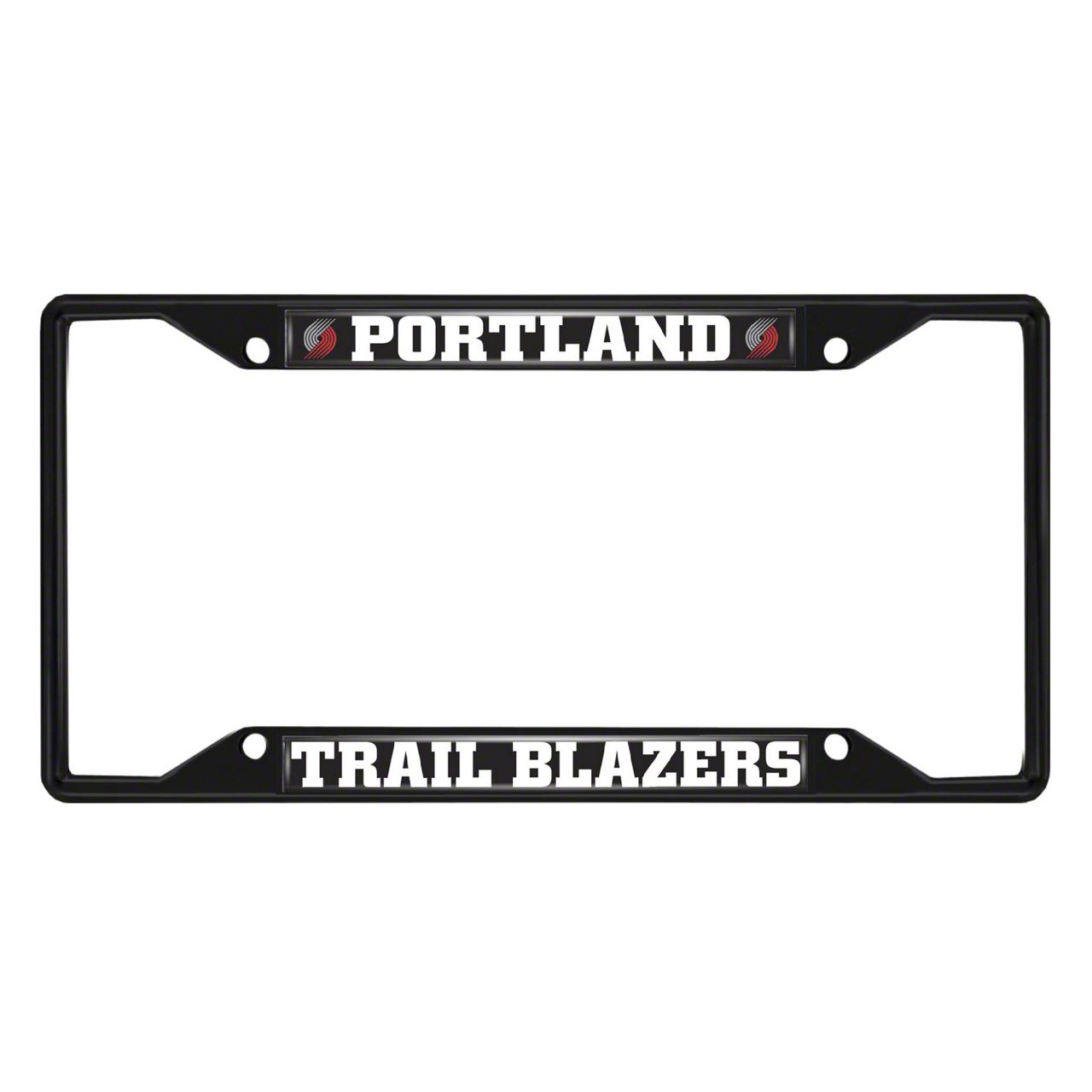 Universal AM License Plate Frame with Portland Trail Blazers Logo ...