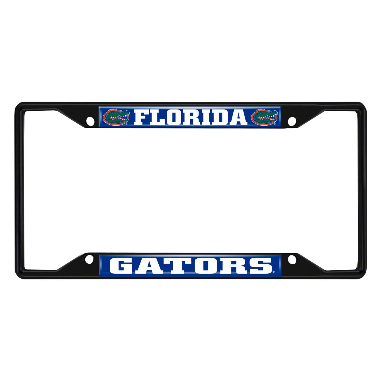 Universal AM License Plate Frame with University of Florida Logo; Black ...