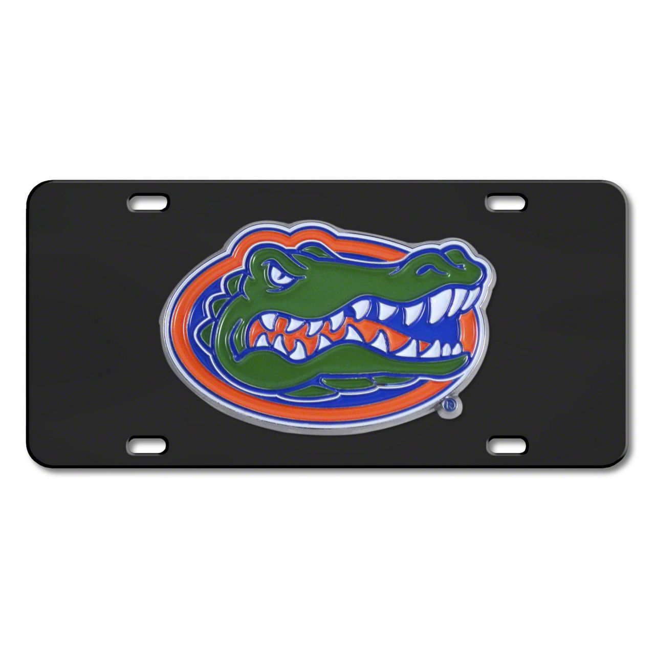 Universal AM License Plate with University of Florida Logo; Black ...