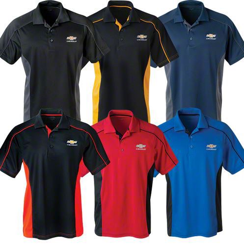 Universal AM Men's Extreme Colorblock Polo Shirt with Gold Bowtie and ...