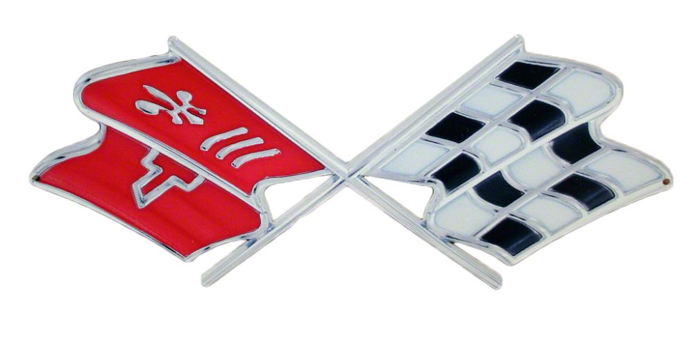 Universal AM Nose Emblem Metal Sign; 18x7-Inch - Free Shipping
