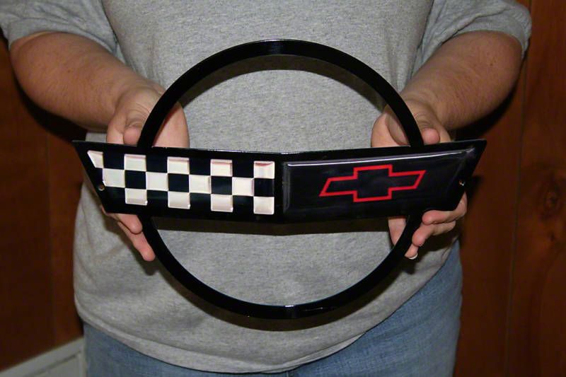 Universal AM Nose Emblem Sign; 14x10-Inch - Free Shipping