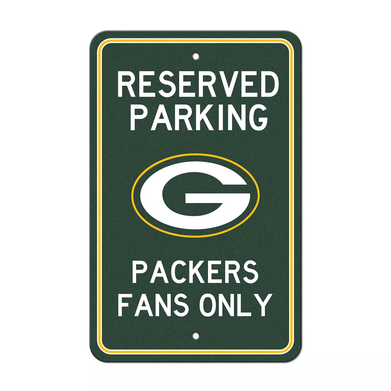 Universal AM Parking Sign with Green Bay Packers Logo; Green - Free ...