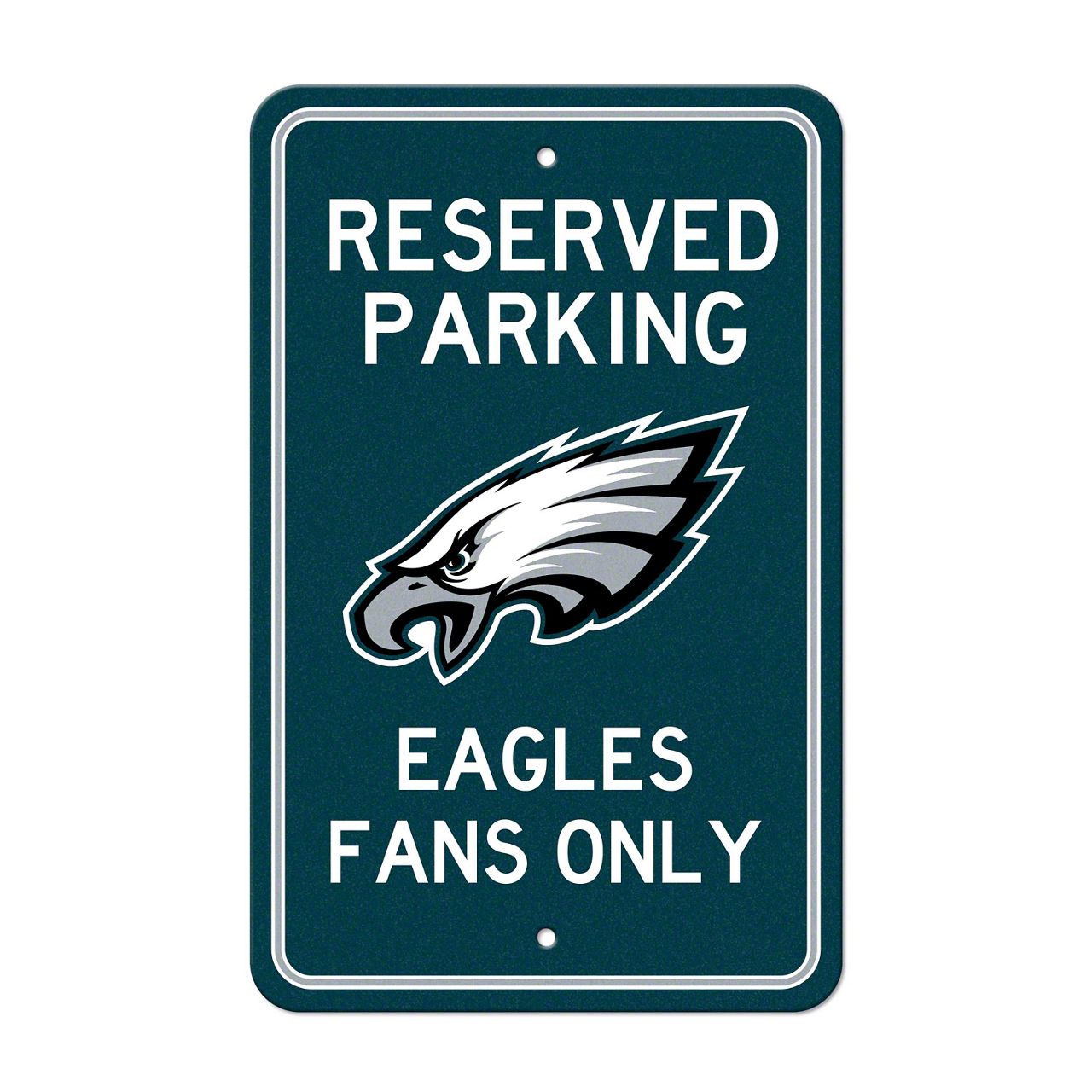 Universal AM Parking Sign with Philadelphia Eagles Logo; Green - Free ...