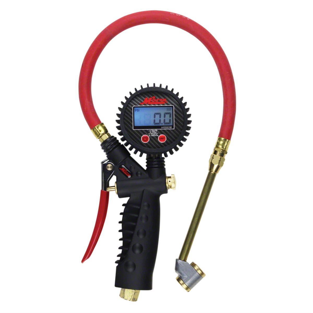 Universal AM Pro Digital Tire Inflator Gauge with Large Bore Dual Head ...